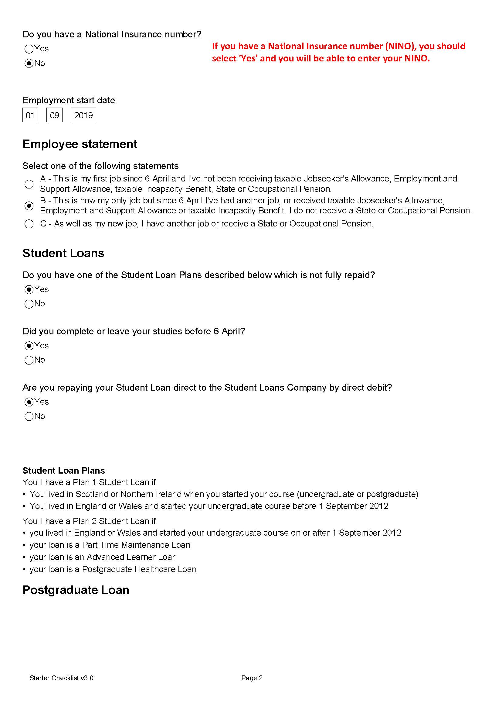 Tax Form Starter Checklist at Aaron Levine blog