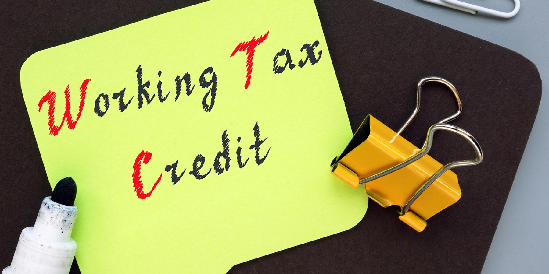 Working tax credit | Low Incomes Tax Reform Group