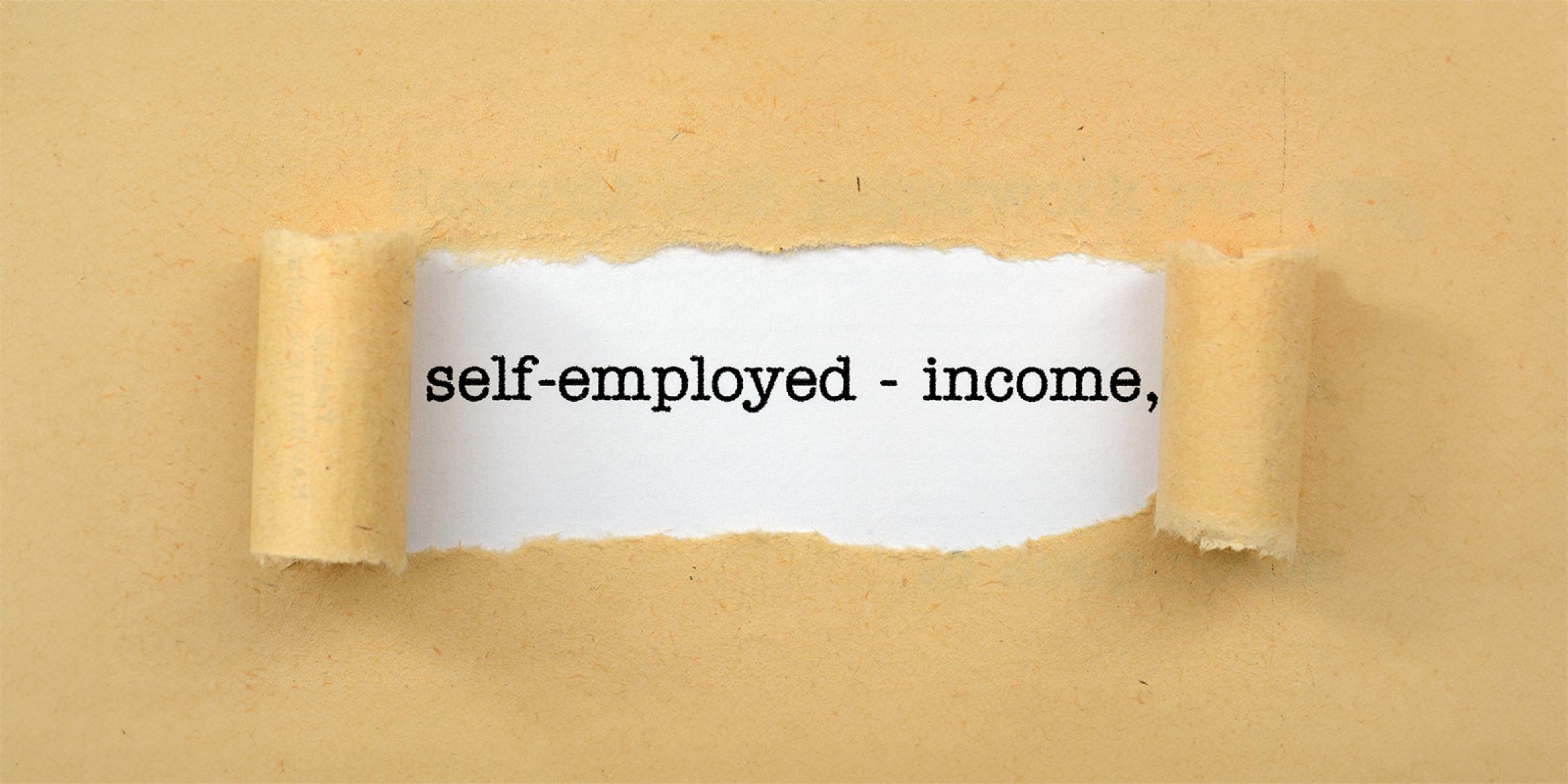 Income from self-employment | Low Incomes Tax Reform Group