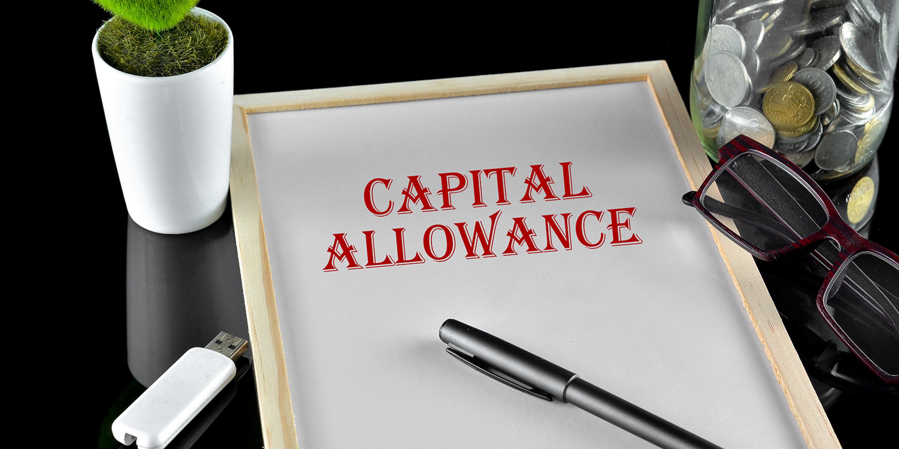 Business expenses: capital and capital allowances | Low Incomes Tax ...